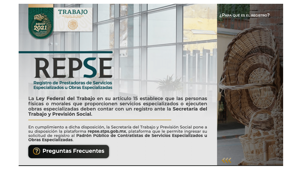 REFORMA LABORAL Y REGISTRO REPSE | Limpiamex